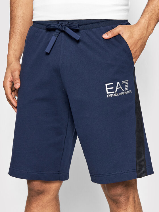 Ea7 Emporio Armani Sportshorts 3lps66 Pj05z 1554 Dunkelblau Regular Fit