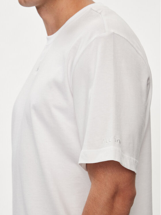 adidas T-Shirt ALL SZN IC9788 Biały Loose Fit | Modivo.pl