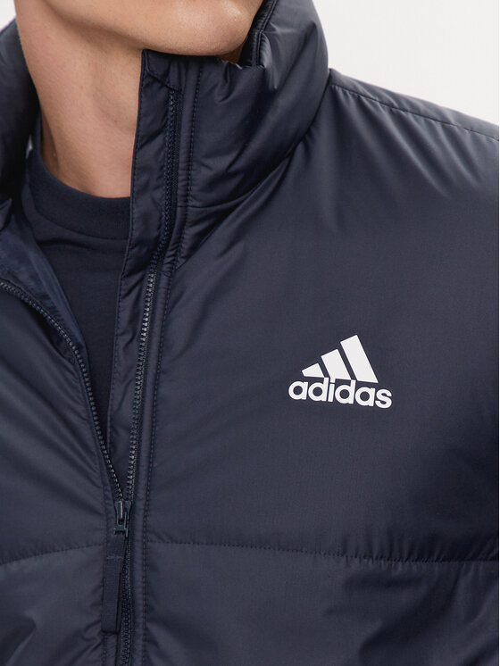 adidas Pārejas jaka Bsc 3-Stripes HG6272 Tumši zils Regular Fit | Modivo.lv