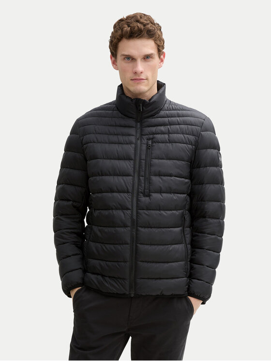 Tom Tailor Bunda pro přechodné období 1044086 Černá Regular Fit | Modivo.cz