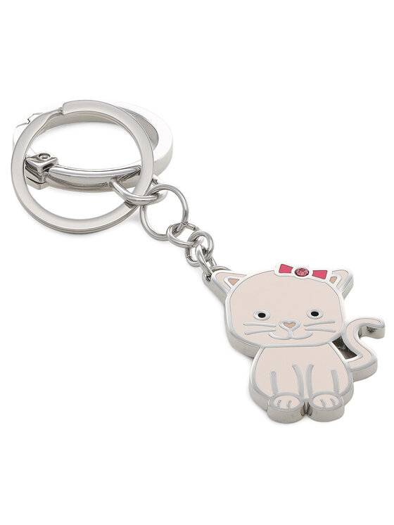 Liu Jo Brelok Key Ring Cat AA2251 A0001 Srebrny | Modivo.pl