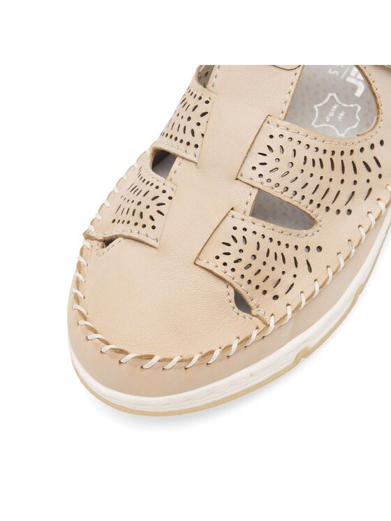 Rieker Półbuty 49958-61 Beżowy | Modivo.pl