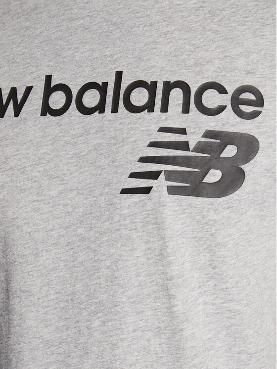 New Balance Тишърт Classic Core Logo MT03905 Сив Athletic Fit | Modivo.bg
