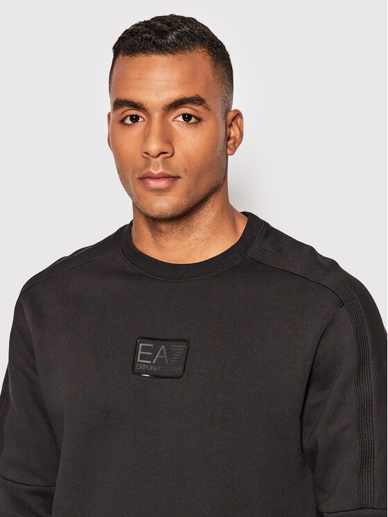 EA7 Emporio Armani Суитшърт 6LPM92 PJ07Z 1200 Черен Regular Fit | Modivo.bg