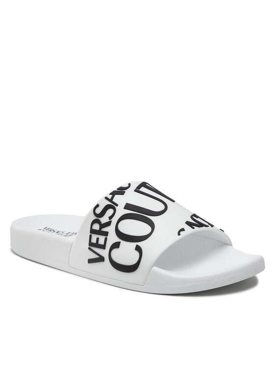 Versace Jeans Couture Șlapi 72YA3SQ1 Alb | Modivo.ro