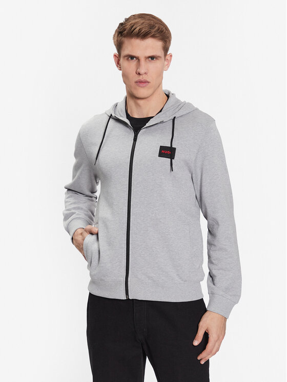 Hugo Mikina Daple212 50447972 Šedá Regular Fit | Modivo.cz