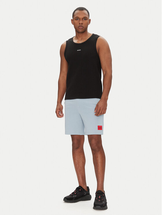 HUGO Sportovní kraťasy Diz222 50466196 Světle modrá Regular Fit | Modivo.cz
