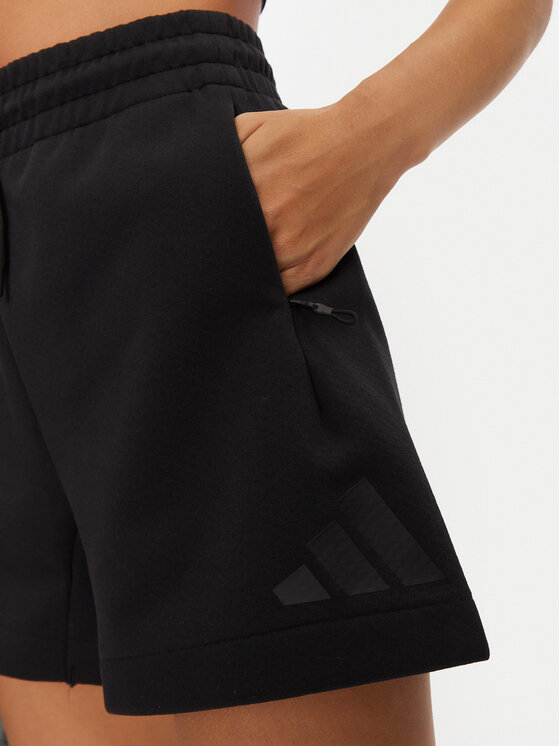 adidas Szorty sportowe Z.N.E. JE7845 Czarny Loose Fit | Modivo.pl