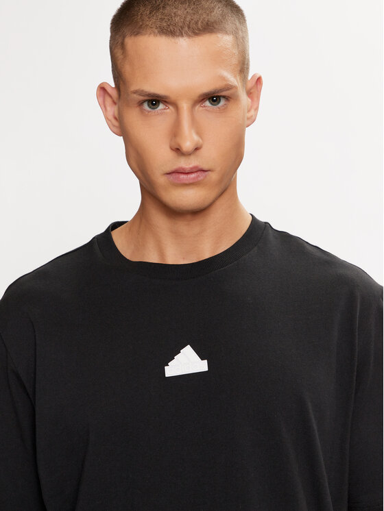 adidas T-Shirt City Escape IR5171 Czarny Loose Fit | Modivo.pl