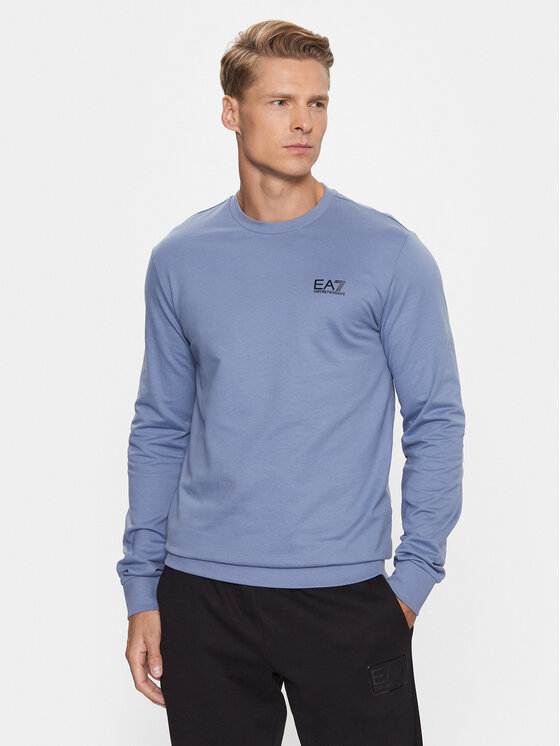 EA7 Emporio Armani Світшот 8NPM52 PJ05Z 1531 Голубий Regular Fit | Modivo.ua