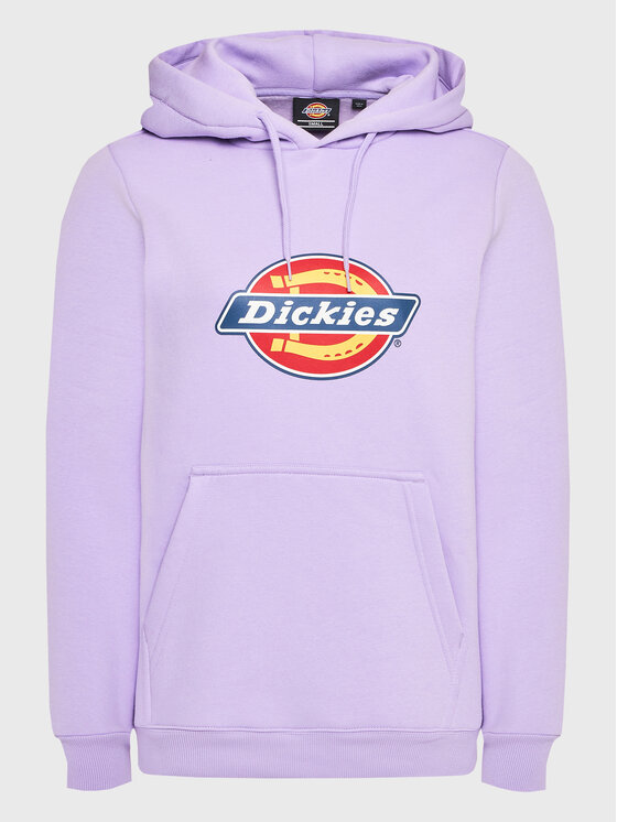 Dickies Bluza Icon Logo DK0A4XCC Fioletowy Regular Fit | Modivo.pl