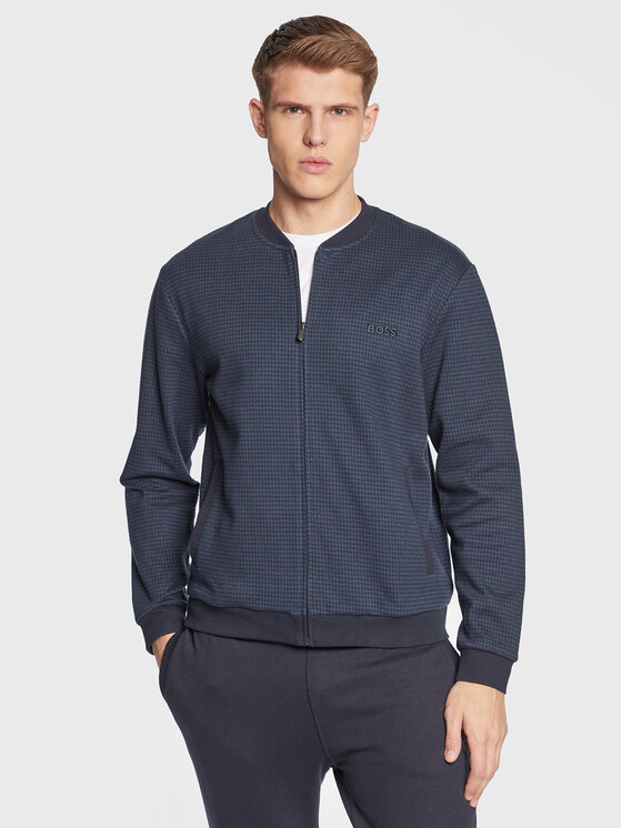 Boss Bluza Premium 50485962 Granatowy Regular Fit | Modivo.pl