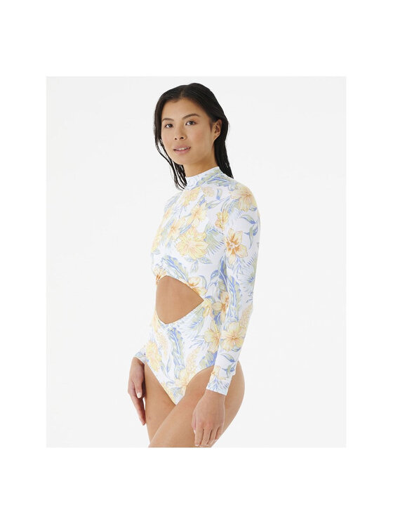 Rip Curl Strój kąpielowy Always Summer Surfsuit Biały | Modivo.pl