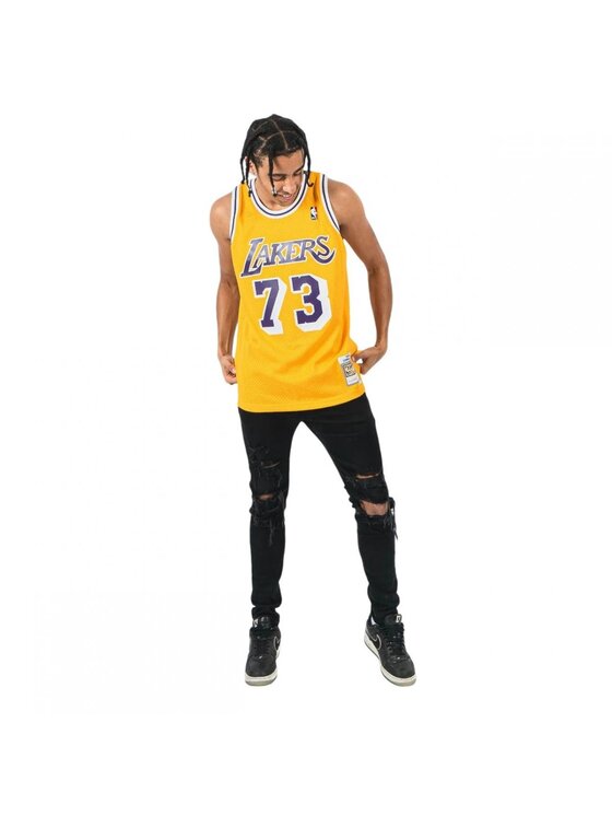 Mitchell & Ness Tank top NBA SWINGMAN JERSEY LAKERS 1998 DENNIS RODMAN ...