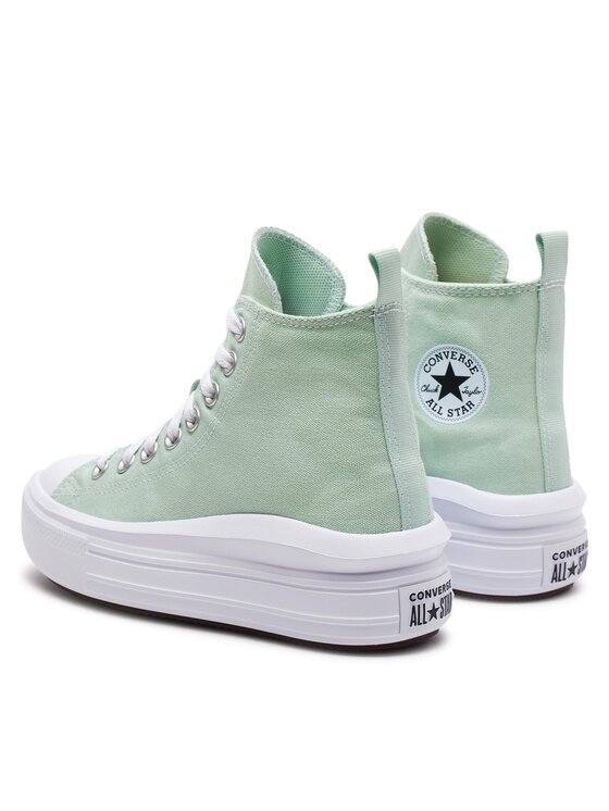 Converse Кецове Chuck Taylor All Star Move Platform A06350C Зелен ...
