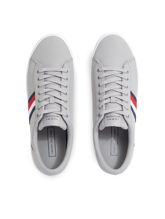 Tommy Hilfiger Tenisky Iconic Vulc Stripes Mesh FM0FM05072 Sivá | Modivo.sk