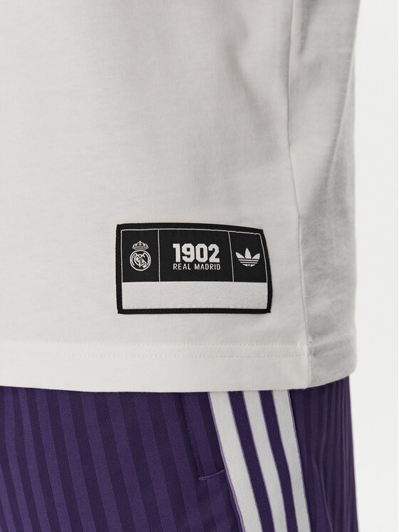 adidas T-Shirt Real Madrid VRCT JL6116 Biały Regular Fit | Modivo.pl