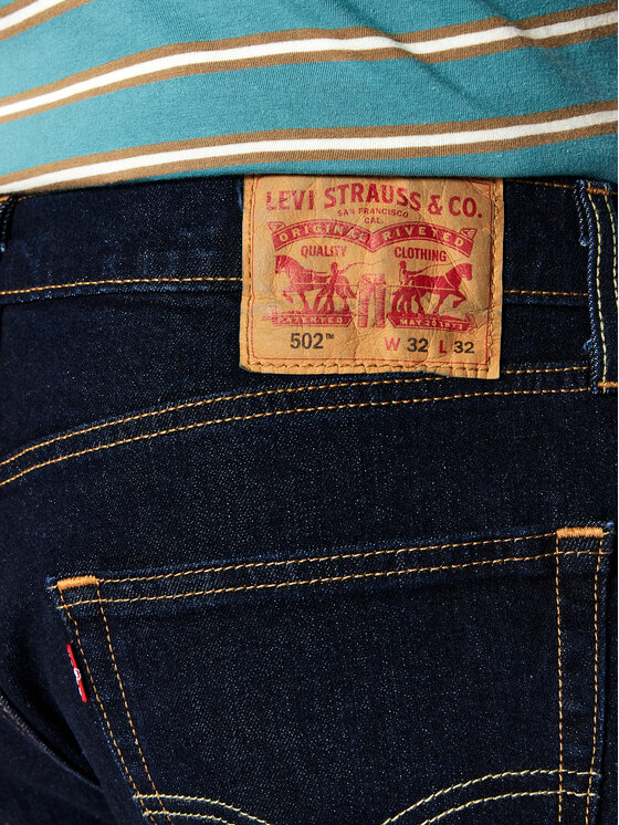 Levi's® Jeansy 502™ 29507-0083 Tmavomodrá Taper Fit | Modivo.cz