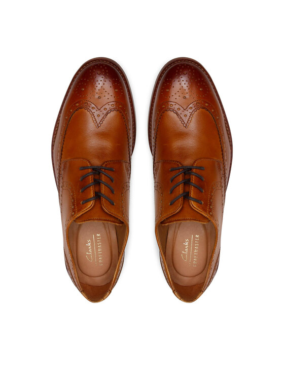 Clarks Īsi apavi James Wing 261563687 Brūns | Modivo.lv