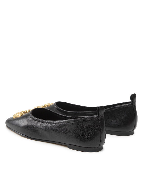 Tory Burch Baleríny Eleanor Ballet 141296 Čierna | Modivo.sk