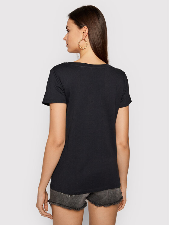 Levi's® T-Shirt Perfect Tee 85341-0003 Czarny Regular Fit | Modivo.pl