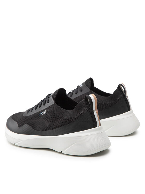 Boss Sneakersy Dean Runn 50480810 10245680 01 Czarny | Modivo.pl
