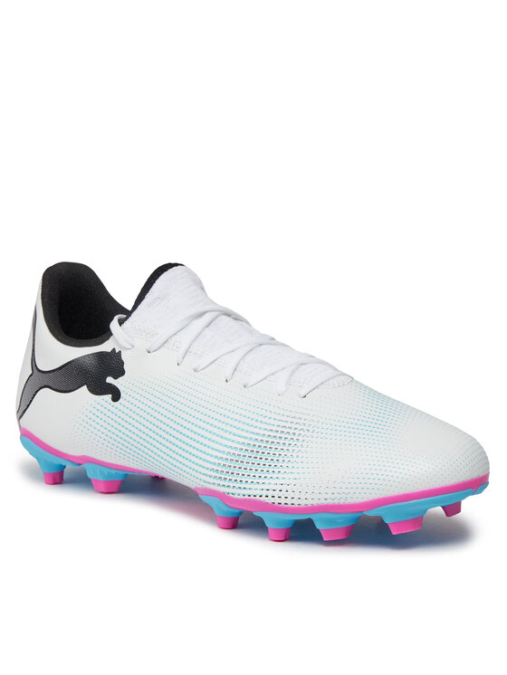 Puma Обувки за футбол Future 7 Play Fg/Ag 107723 01 Бял | Modivo.bg