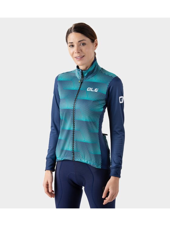 Alé Cycling Kurtka softshell Solid Sharp Niebieski Regular Fit | Modivo.pl