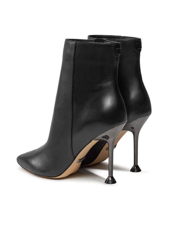 Guess Botine Travis FLPTRA LEA10 Negru | Modivo.ro