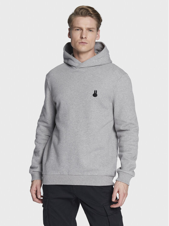 OCAY Bluza 22-313023 Szary Regular Fit | Modivo.pl