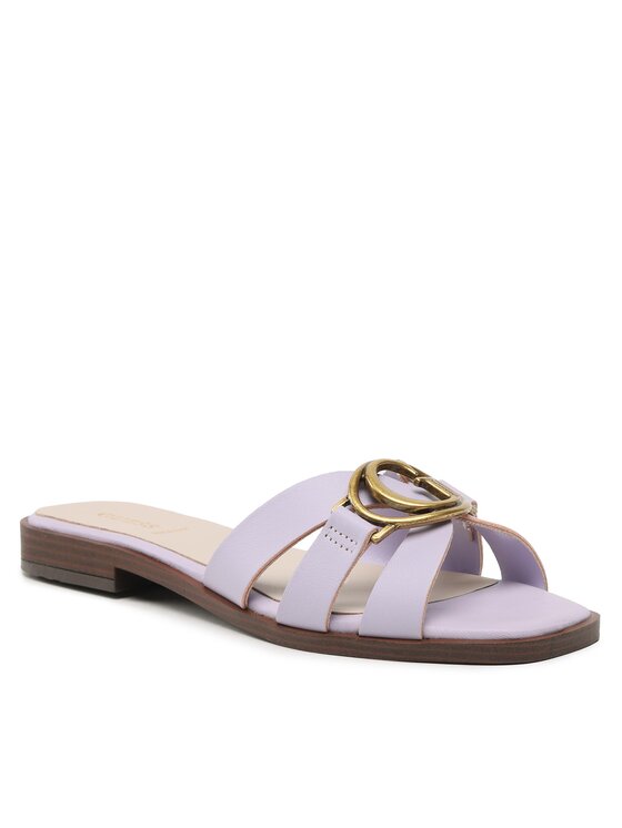 Guess Šľapky Symo Made In Italy FL6SYM LEA19 Fialová | Modivo.sk