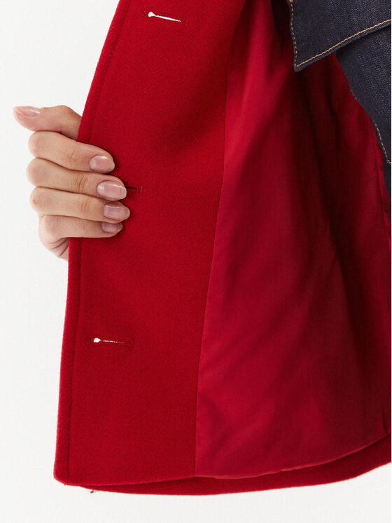 Morgan Vilnas mētelis 232-GMIM Sarkans Regular Fit | Modivo.lv