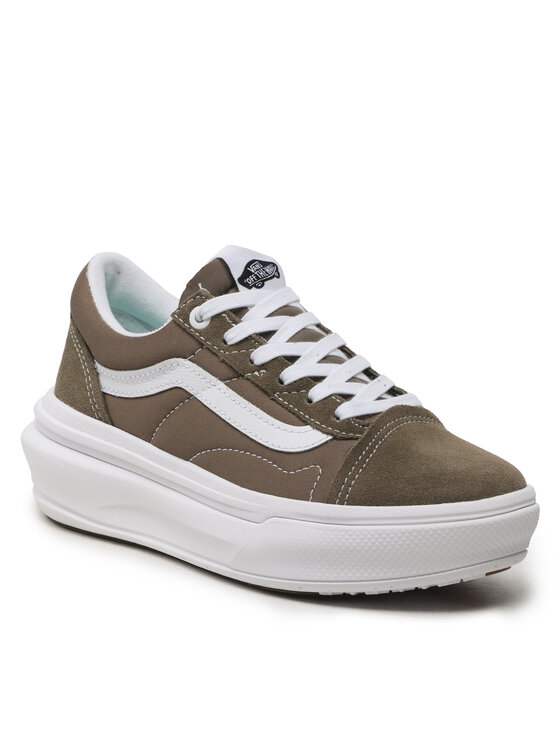Vans Sneakersy Old Skool Over VN0A7Q5E1NU1 Zelená | Modivo.cz