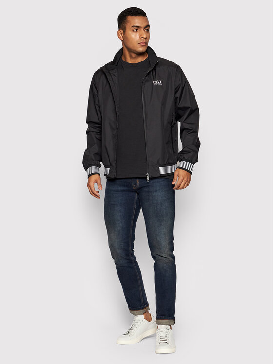 EA7 Emporio Armani Kurtka przejściowa 3LPB07 PN27Z 1200 Czarny Regular Fit | Modivo.pl