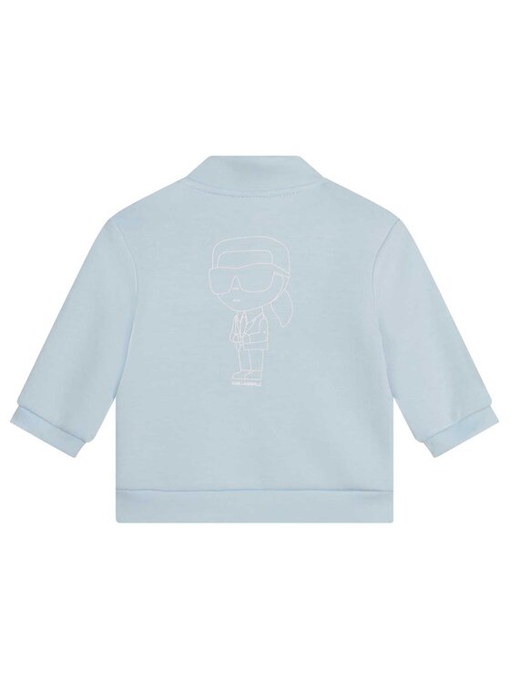 Karl Lagerfeld Kids Set T-Shirt, Sweatshirt und Hose Z98138 Blau ...