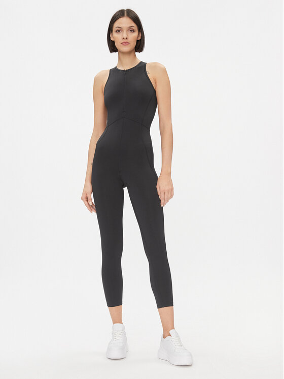 Reebok Salopetă Lux Bold IL4606 Negru Tight Fit | Modivo.ro