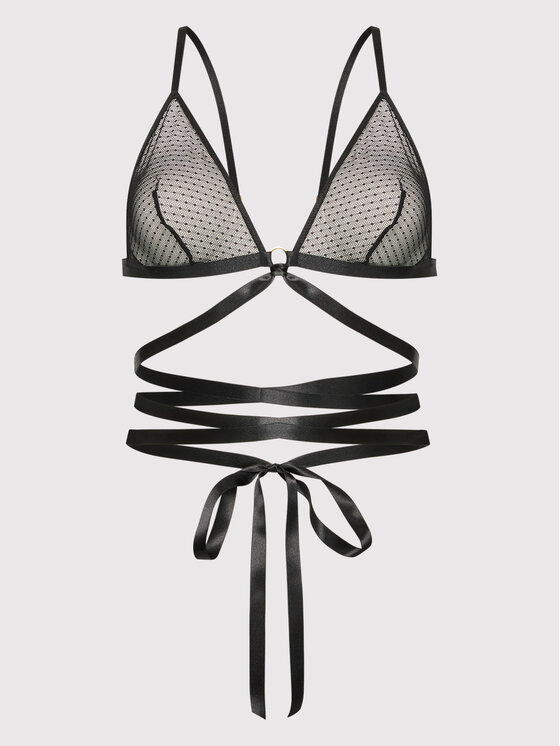 Aubade Souprava spodního prádla Jeux De Nuit P080I Černá | Modivo.cz