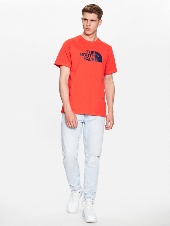 The North Face T-särk Easy NF0A2TX3 Punane Regular Fit | Modivo.ee