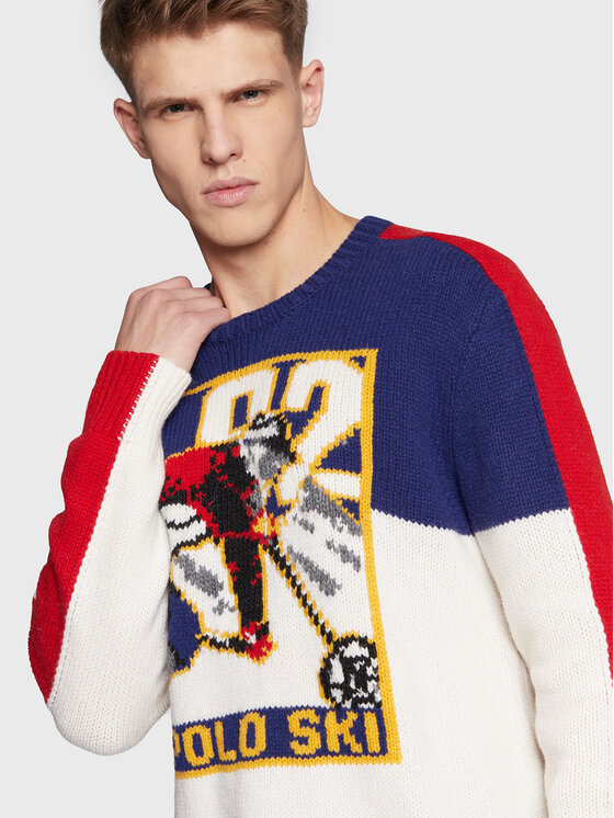 Polo Ralph Lauren Pulover 710879115001 Colorat Regular Fit | Modivo.ro