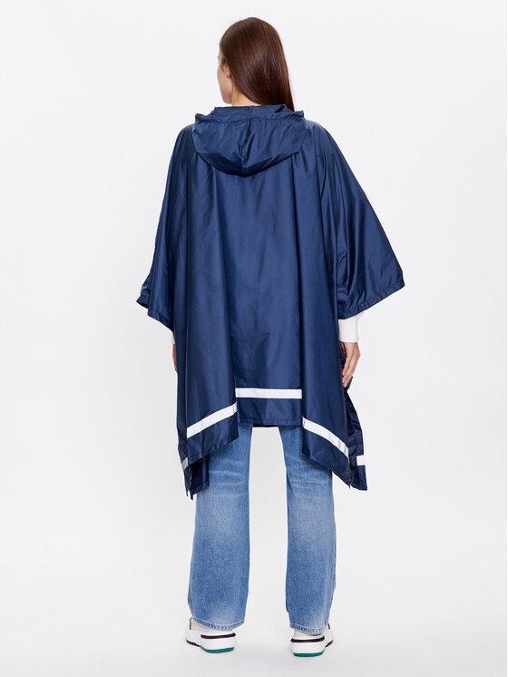 Tommy Jeans Poncho AW0AW11015XNL Colorat Relaxed Fit | Modivo.ro