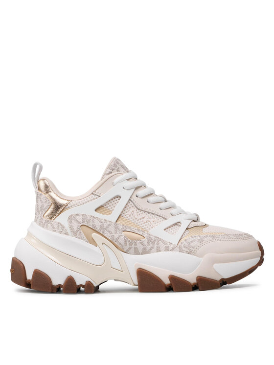 MICHAEL Michael Kors Sneakersy Nick Trainer 43R2NIFS2D Beżowy | Modivo.pl