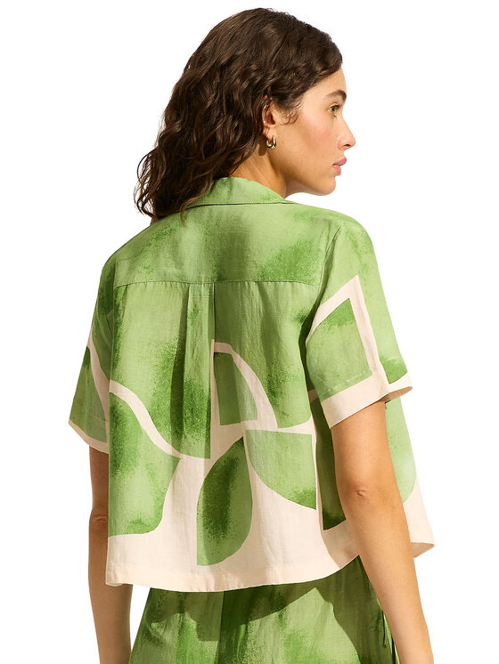 Seafolly Koszulka plażowa 55455-TO Beżowy | Modivo.pl