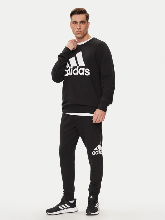 adidas Teplákové nohavice Essentials French Terry Tapered Cuff Logo ...