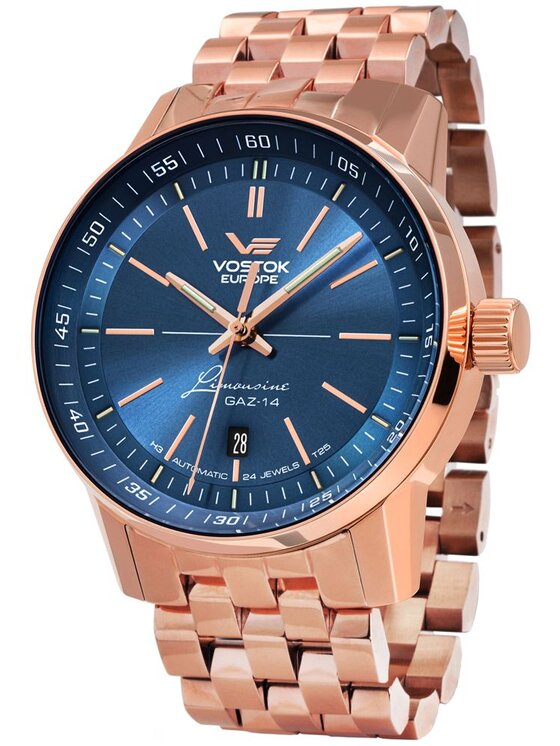 Vostok Europe Zegarek NH35A-565B592B Złoty | Modivo.pl