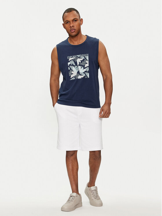 Emporio Armani Underwear Tank top 211800 4R468 68036 Granatowy Regular ...