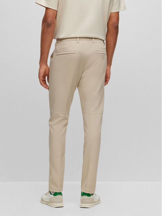 Boss Pantaloni chino T_Commuter 50495497 Bej Slim Fit | Modivo.ro
