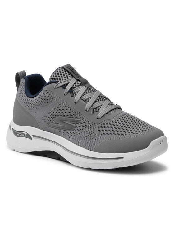 Skechers Sneakersy Go Walk Arch Fit 216116/GYNV Szary | Modivo.pl