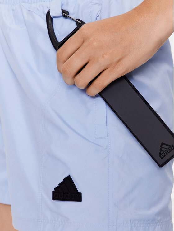 adidas Szorty sportowe City Escape Shorts IC0260 Błękitny Regular Fit ...