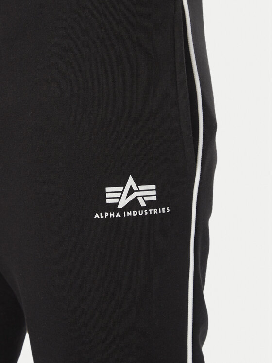 Alpha Industries Spodnie dresowe Small Logo 156374 Czarny Regular Fit ...