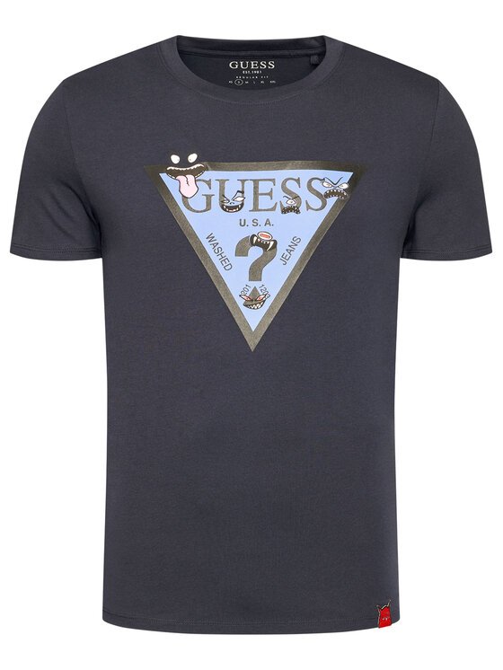 Guess Tričko Monster M0YI51 I3Z00 Tmavomodrá Regular Fit | Modivo.sk